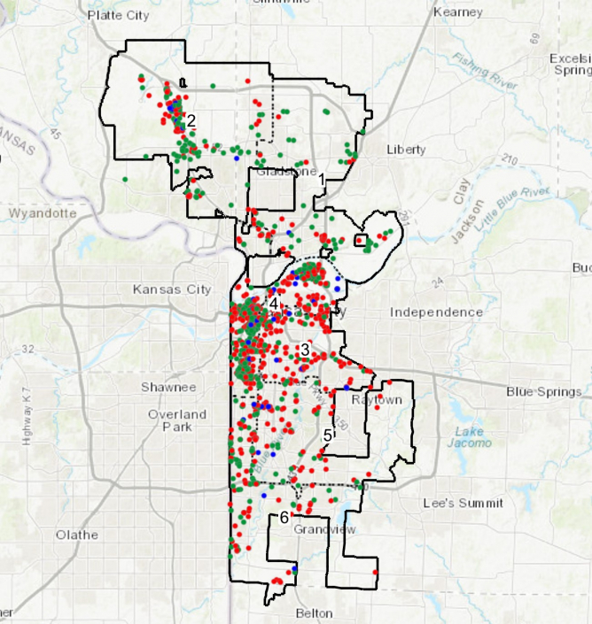 Benchmarking map - Metropolitan Energy Center